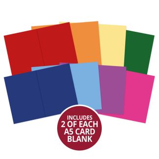 Coloured Card Blanks - Cardmaking Essentials - Papercraft | Hunkydory ...