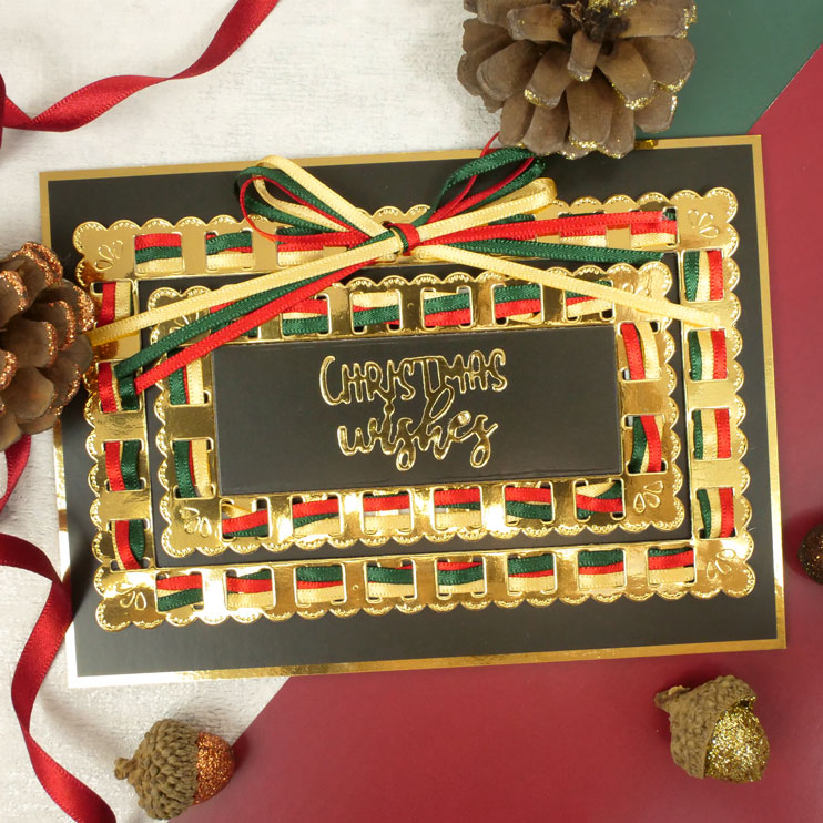 Moonstone Ribbon Threading Gallery | Hunkydory Crafts