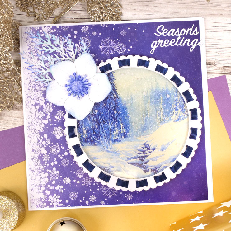 Moonstone Ribbon Threading Gallery | Hunkydory Crafts