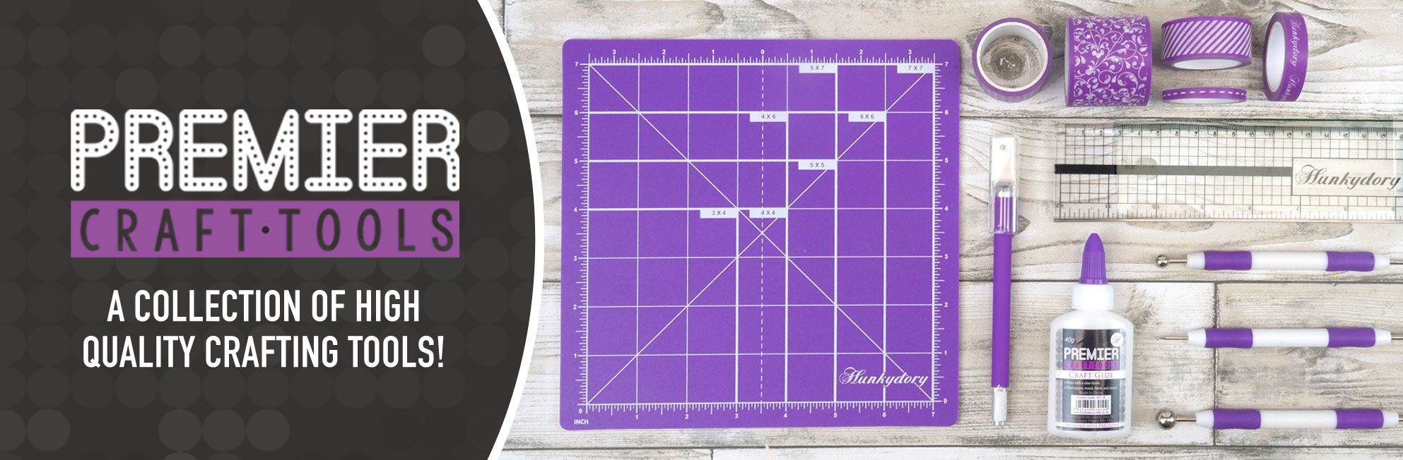 Craft Supplies & Tools | Hunkydory Crafts